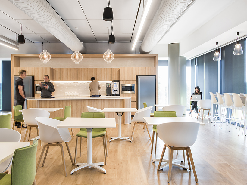 When your office is in the 'zones'