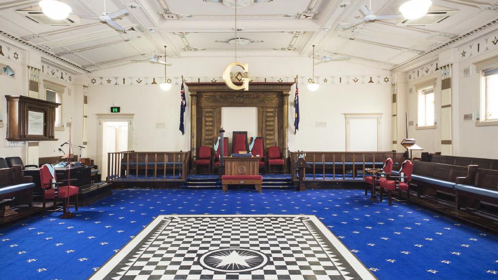 Not all tomb and gloom for Egyptian-themed Masonic Hall