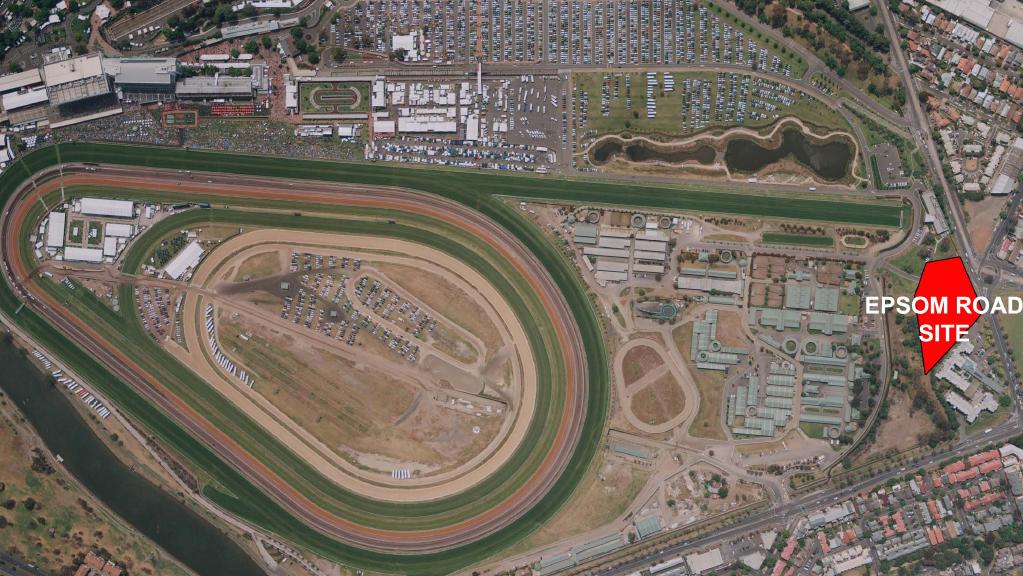 Developer rides into Flemington Racecourse