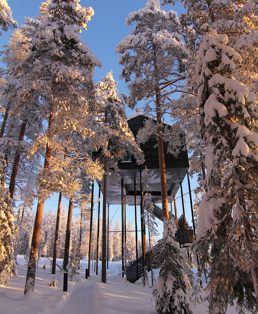 This Swedish treetop hotel will blow your mind