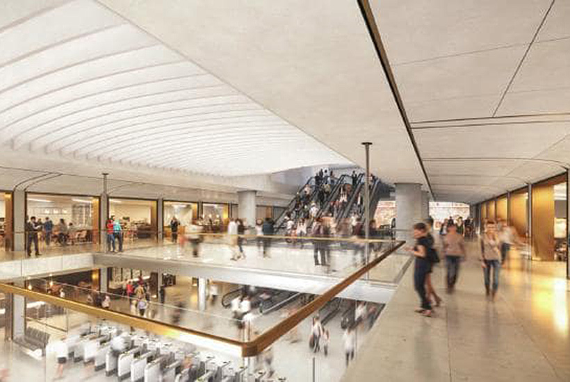 Huge twin towers coming to Martin Place station