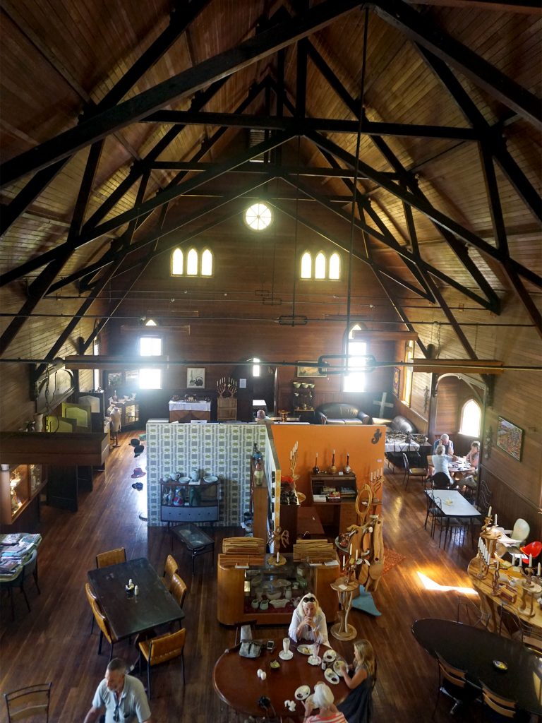 This old abandoned church became a stunning cafe