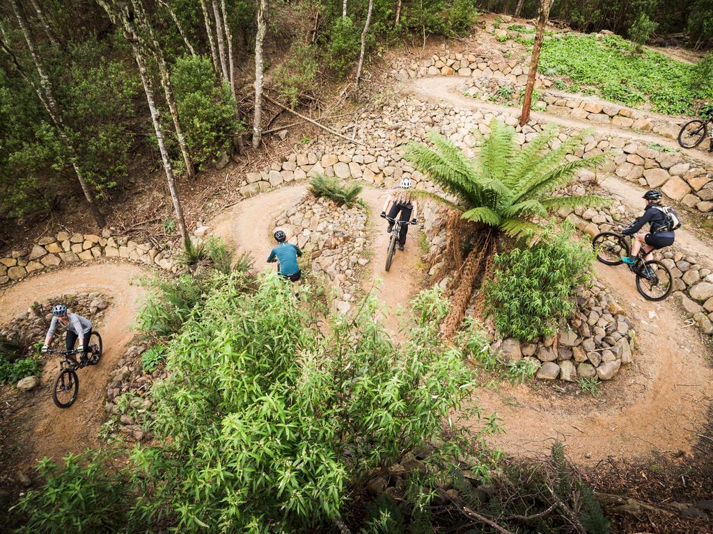 Are mountain bikes behind Tassie town's stunning surge?