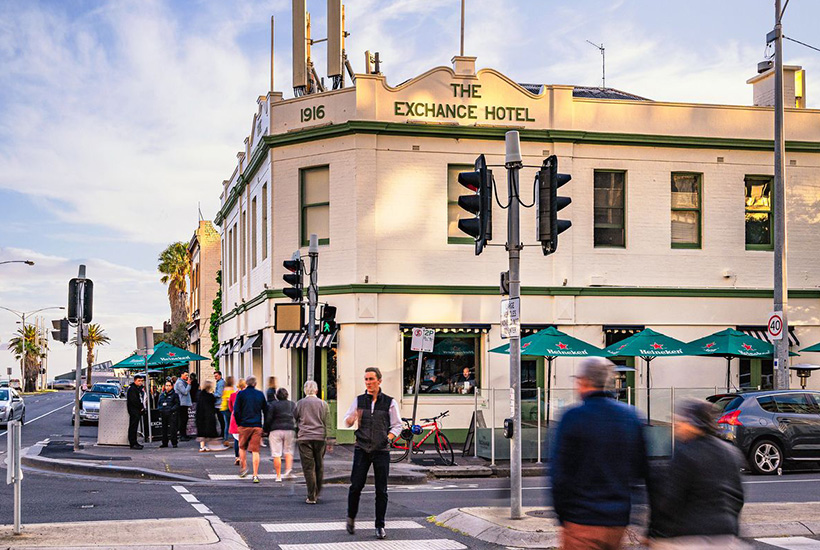 Port Melbourne hotel ready for owner Exchange