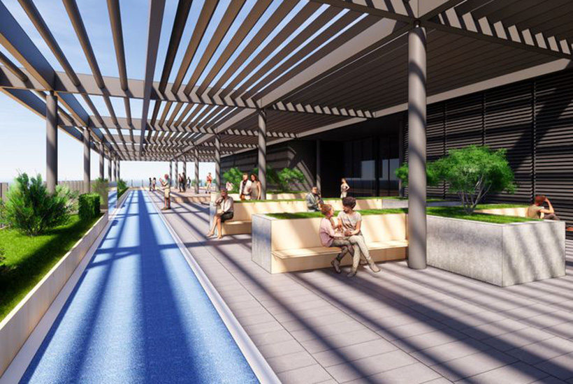 Sydney office tower to feature rooftop running track