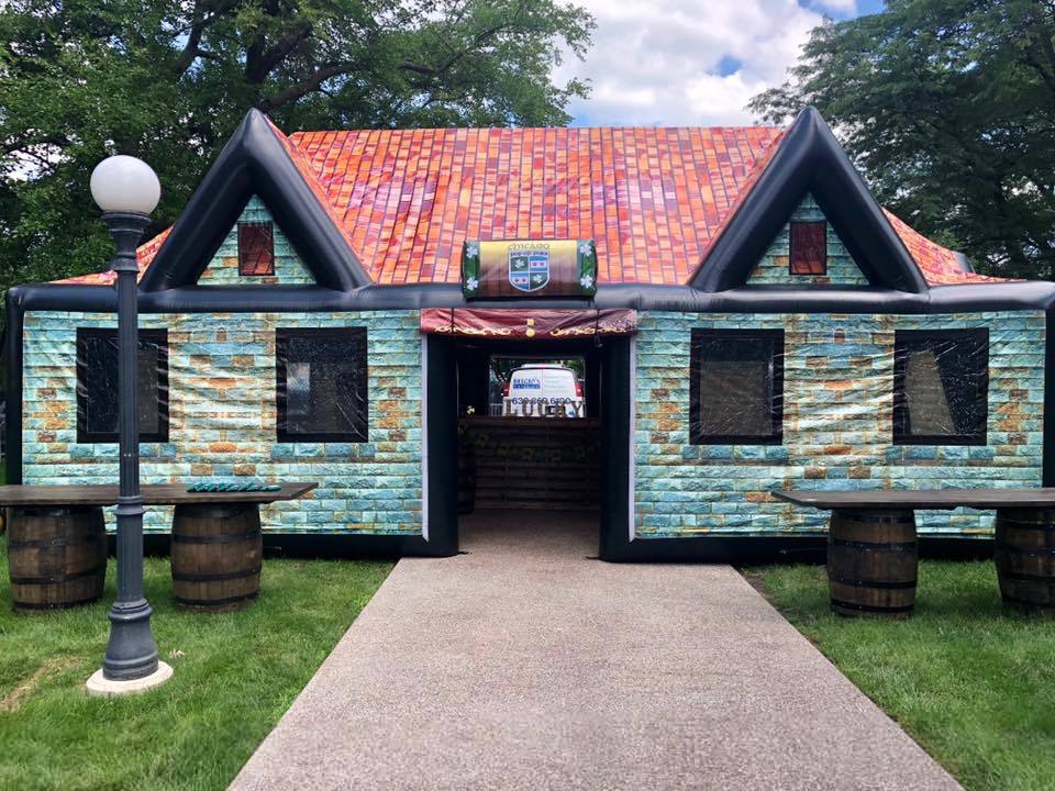 Can't get to the pub? Buy your own inflatable one