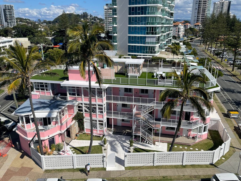 In the pink: eye-catching Gold Coast icon hits the market