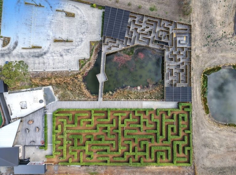 Lose yourself: Puzzling property for sale includes two mazes